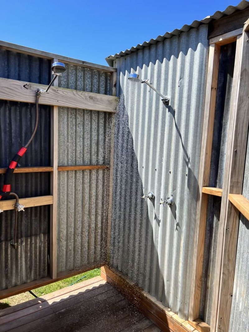 Open Air Bush Shower - Airtree Resort